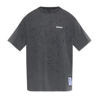 SATISFY MothTech T-Shirt - - Tops - Herren - Grau - L