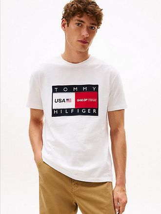 Tommy Hilfiger T-shirt Tommy x U.S. Sail GP Team à logo