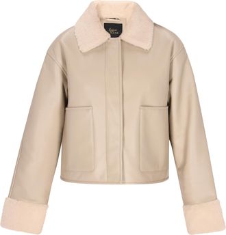 Faina Jacke Frauen Creme