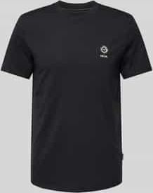 Blend T-Shirt mit Motiv- und Statement-Stitching Modell JANUS