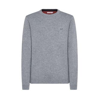 Sun 68 Herren, Strickwaren, Grau, LGr&ouml;&szlig;e