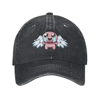 Generic Casquette de Baseball pour Hommes, Casquette de Baseball personnalis&eacute;e The Binding of Isaac Casquettes en Coton dext&eacute;rieur Casquettes &agrave; Snapback en Co