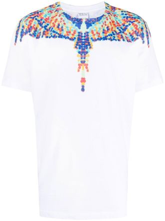 Marcelo Burlon t-shirt &agrave; imprim&eacute; Wings - Blanc