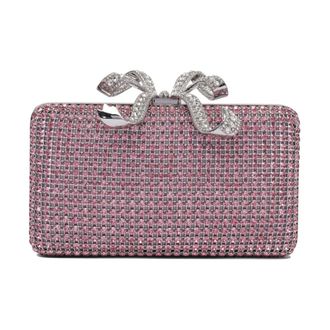 Self Portrait Femme, Sacs, Rose, Taille: ONE Size Pochette Rose &Eacute;l&eacute;gante Style Polyvalent