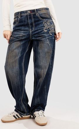 Ninth Hall Idle Printed Jeans blue wash