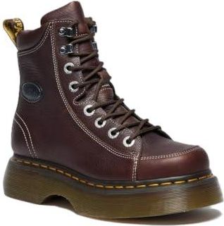 Dr. Martens Buzz 8 oeillets pour femme, marron fonc&eacute;, 36 EU