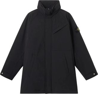 Stone Island Homme, Manteaux, Noir, Taille: L Parkas