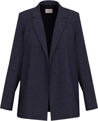 Marella Femme, Vestes, Bleu, Taille: 36 FR Veste Emme