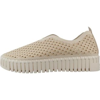 Ilse Jacobsen Femme, Chaussures, Beige, Taille: 38 EU Platform Tulip Flats