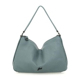 Gabs Gr&uuml;ne Lederschultertasche - - Bags - Damen - Blau - ONE SIZE