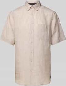 Christian Berg Regular Fit Freizeithemd aus reinem Leinen