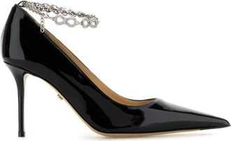 Mach & Mach Mach & Mach, Femme, Chaussures, Noir, Taille: 37 1/2 EU Bow Chain Escarpins