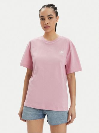 Lee T-Shirt 112350207 Rosa Relaxed Fit
