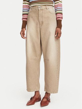 Max Mara Jeans Arcadia 2625186061 Beige Boyfriend Fit