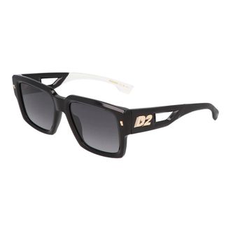 Dsquared2 unisex, Accessoires, Noir, Taille: 53 MM Lunettes de soleil de forme irrégulière