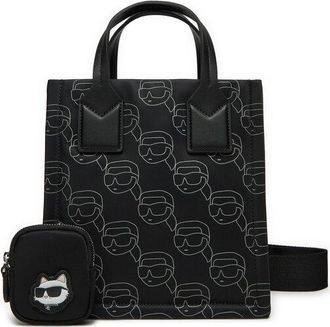 Karl Lagerfeld Handtasche A1W30130 Schwarz