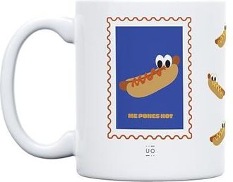 UO Keramiktasse mit der Aufschrift Me Pones Sehr Hot, 350 ml, mikrowellen- und sp&uuml;lmaschinenfest, originelles Geschenk zum Valentinstag und zu anderen An