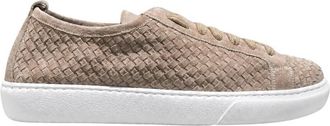 Calce Calce, Homme, Chaussures, Beige, Taille: 42 EU Braided Leather Baskets