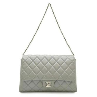 Chanel Pre-owned Vintage Schultertasche - - Pre-owned - Damen - Grau - ONE SIZE