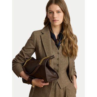Lauren Ralph Lauren Handtasche LAUREN RALPH LAUREN 431969352012 Dunkelbraun