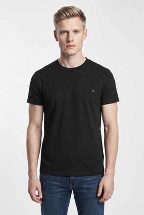 Replay T-Shirt REPLAY, Herren, Gr. XXL, schwarz, Jersey, Obermaterial: 100% Baumwolle, unifarben, h&uuml;ftbedeckend, Rundhals, abgesteppte Kante, Shirts T-Shirt,