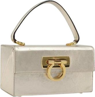 Ferragamo Sac &agrave; main Pre-owned - Femme - Pre-owned - Beige - Taille: ONE Size