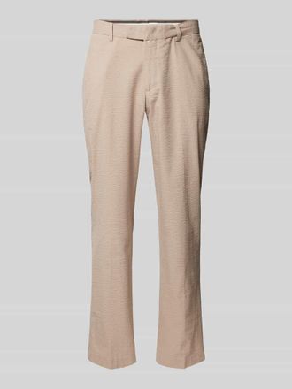 Selected Regular Fit Stoffhose mit Strukturmuster Modell SMITH