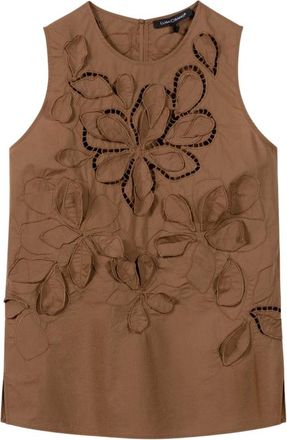 Luisa Cerano Femme, Tops, Brun, Taille: 44 FR Bluse, dark terracotta