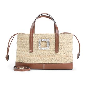 Roger Vivier Femme, Sacs, Beige, Taille: ONE Size Sac &agrave; main beige et neutre design chic