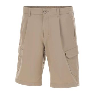 Herno Cargo-Shorts mit Bundfalten - - Shorts - Herren - Beige - S