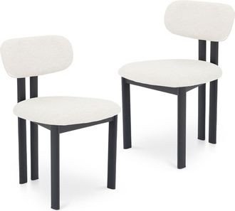 IDIMEX Esszimmerst&uuml;hle Franca im 2er Set, Wei&szlig; - St&uuml;hle Set f&uuml;r Essbereich, Essstuhl mit pflegeleichtem Stoffbezug, K&uuml;chenstuhl mit kompakten Ma&szlig;en [max. Bel