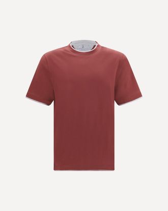 Brunello Cucinelli Cotton T-shirt Male XXL