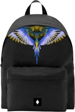Marcelo Burlon unisex, Sacs, Noir, Taille: ONE Size Backpacks