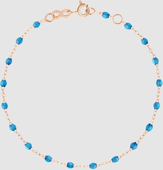 Gigi Clozeau Bracelet Perles Resine 17cm Or