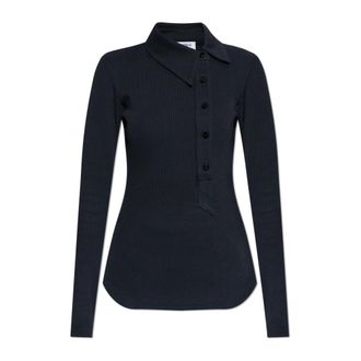 The Attico Polo Shirts - - Tops - Damen - Schwarzk - XS