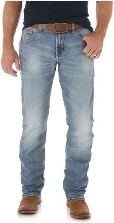 Wrangler Herren Retro Slim Fit Straight Leg Jeans, Greybull, 30W / 38L