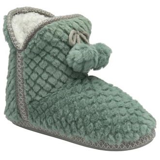 Dunlop Dunlop Chaussons bottines chin&eacute; pour femme, vert sauge, 36 EU