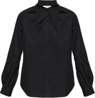 Comme Des Gar&ccedil;ons Femme, Blouses et Chemises, Noir, Taille: 38 FR Chemise avec Col D&eacute;coratif
