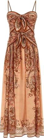Zimmermann Robe Au Genou - Rose