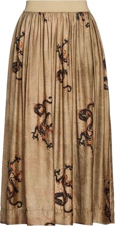 Uma Wang HOSEN & R&Ouml;CKE - Midi-R&ouml;cke auf YOOX.COM