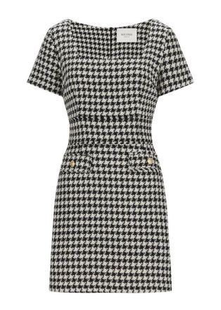 Nicowa A-Linien-Kleid VANTREA (1-tlg) aus italienischem Boucle-Stoff