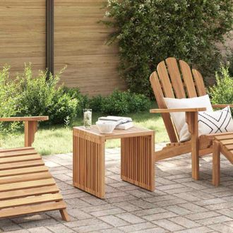 vidaXL Vidaxl - Table dappoint de jardin Marron 45 x 42,5 x 45 cm
