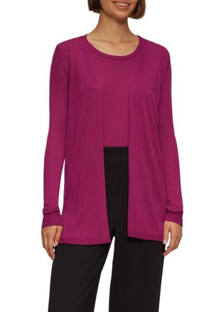 s.Oliver Feinstrick-Cardigan aus Reiner Viskose