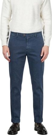 Mason's Pantalon Chino Madison - Homme - Pantalons - Bleu - Taille: L