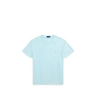 Polo Ralph Lauren Baumwoll-T-Shirt in Blau