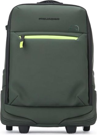 Piquadro unisex, Valises, Vert, Taille: ONE Size Sac &agrave; dos &agrave; roulettes C2Ow
