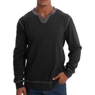 Generic T-shirt pour homme - &Eacute;pissage europ&eacute;en - Col en V - Chemise de base - D&eacute;contract&eacute;e - Tendance - D&eacute;contract&eacute;e - Pour le commerce ext&eacute;rieur, Noir, XXL
