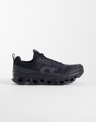 On Cloudmonster 1 chaussures de running imperm&eacute;ables noires