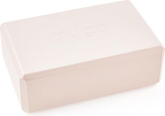 Myga Yoga Block | Rutschfest & Leicht | Support bei Yoga und Pilates &Uuml;bungen | Ideal f&uuml;r Anf&auml;nger & Fortgeschrittene | 23 cm x 14,5 cm x 7,7 cm