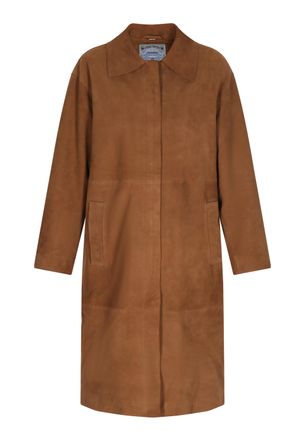 Dreimaster Dreimaster Mantel Frauen Cognac